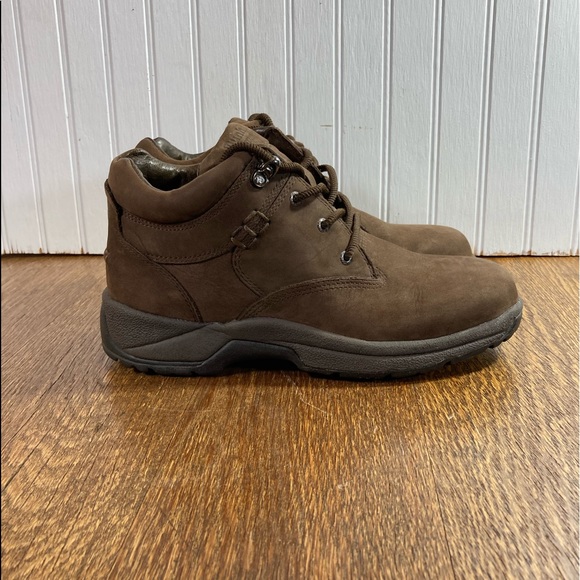 Dunham | Shoes | Dunham Waterproof Brown Suede Boot Womens Size 6b ...